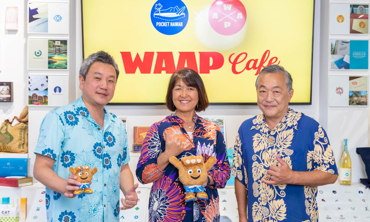 YouTube ポケットハワイとWAAPのコラボ番組「WAAP CAFE （ワープ カフェ）」 待望の第2回が遂に公開！